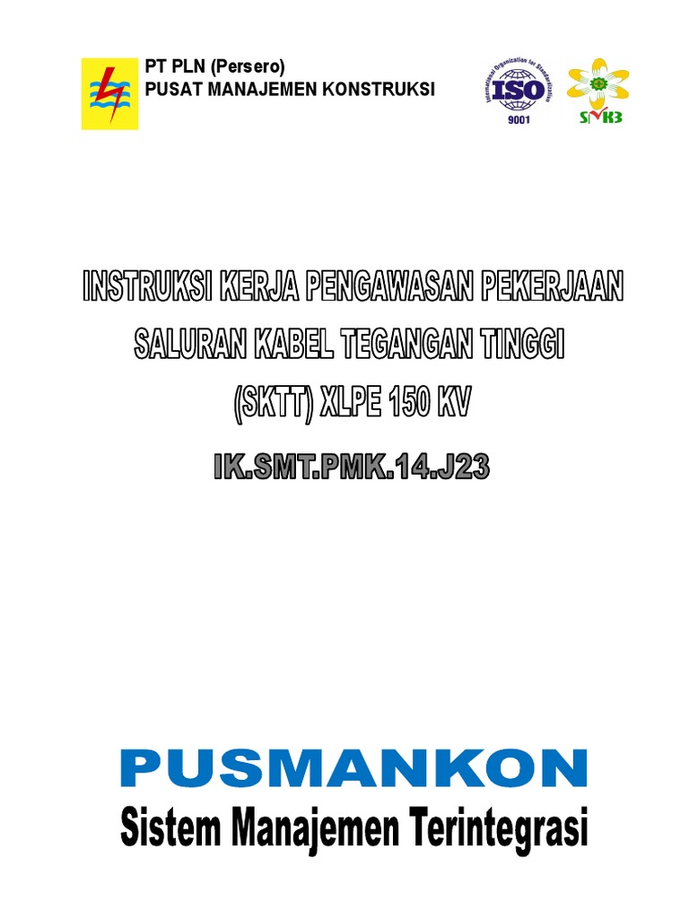 Instruksi Kerja SKTT 150 KV PLN | PDF