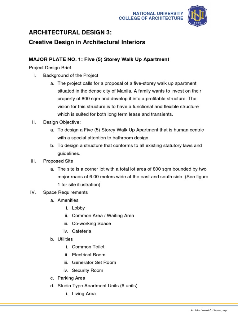 Architectural Design 3: Creative Design in Architectural Interiors ...