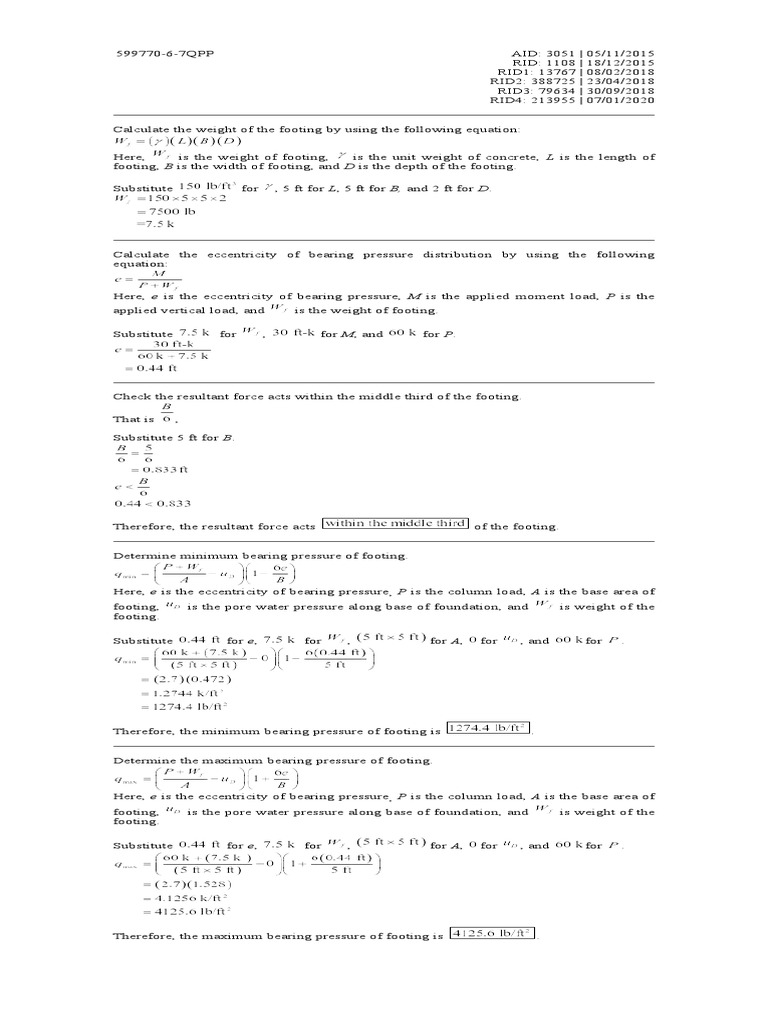 6 7QPP | PDF | Pressure | Length