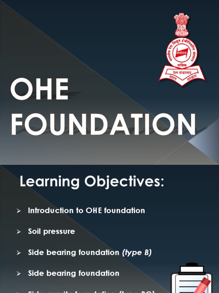 03-OHE Foundation | PDF | Bending | Soil