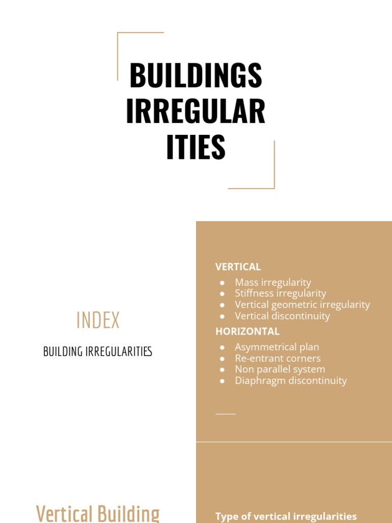 Buildings Irregularities | Download Free PDF | Stiffness | Stress ...