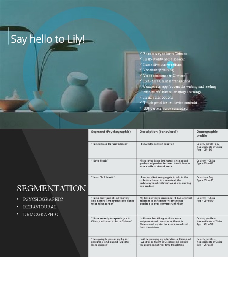 Say Hello To Lily!: Massive X Presentation To Designtuts Team | PDF ...