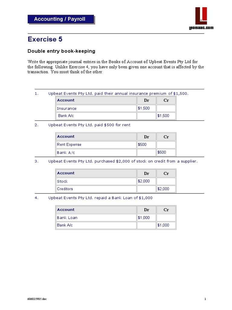Exercise5 Tanacio-BasicAccounting | PDF