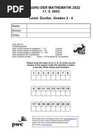 A-Answer Key IKMC 2022 | PDF