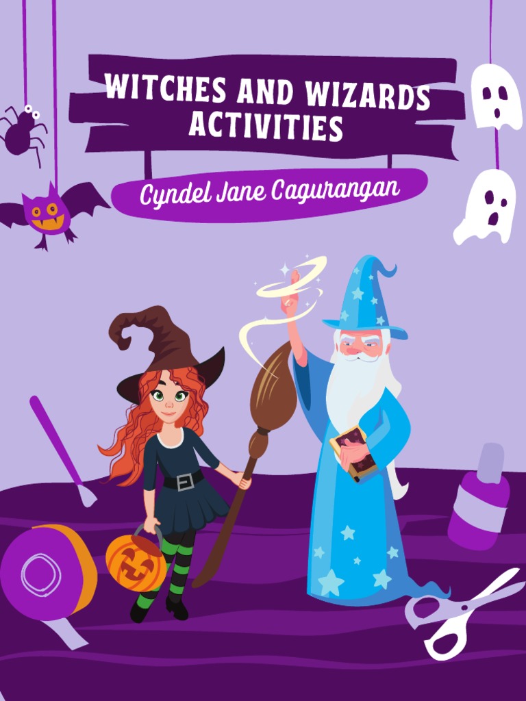 Witches and Wizards Activity Workbook | PDF | Magician (Fantasy)