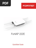 Fortiap U431F/U433F: Quick Start Guide | PDF | Ip Address | License