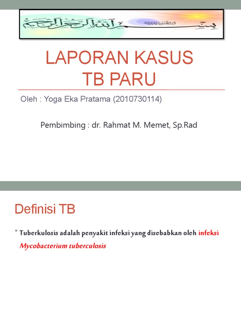 Lapkas TB Paru | PDF