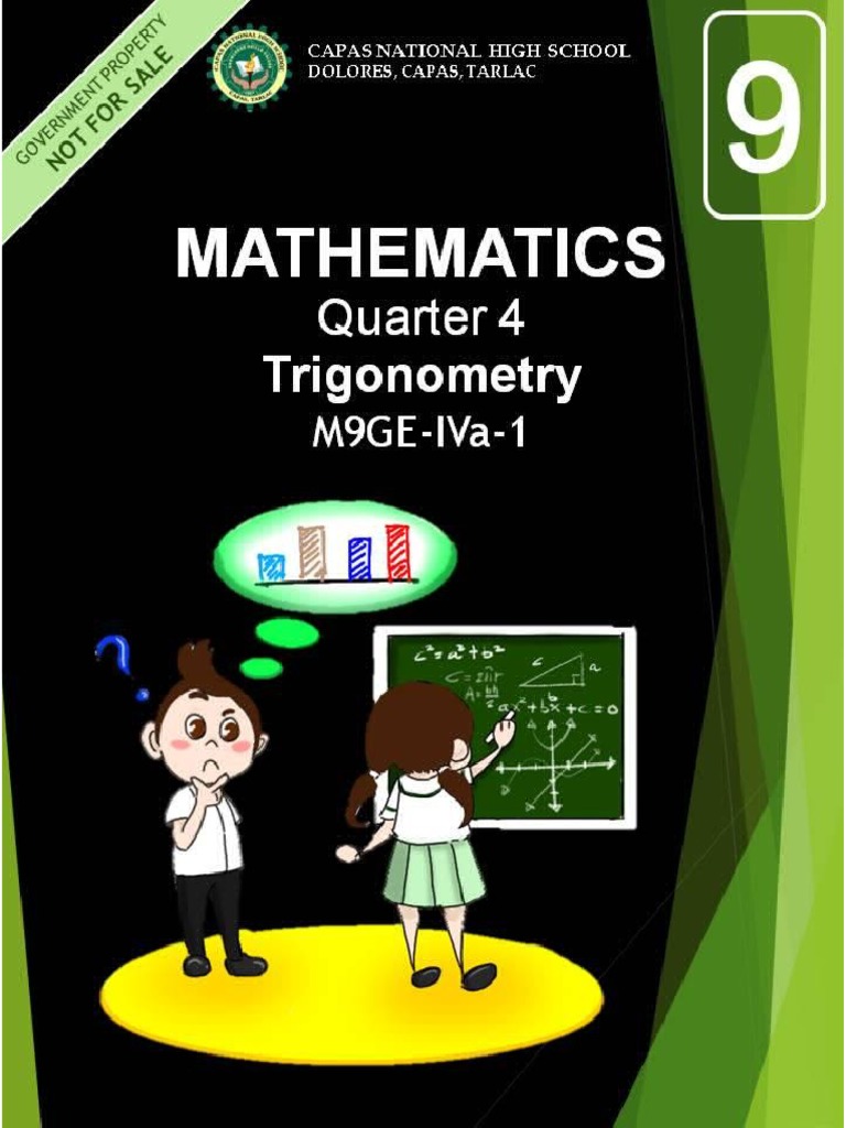 Quarter 4 - Module - Week 1 Illustrating Trigonometric Ratios | PDF | Trigonometric Functions ...