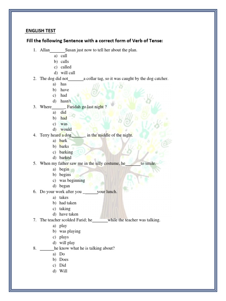 English Test PDF | Download Free PDF | Cognitive Science | Linguistics
