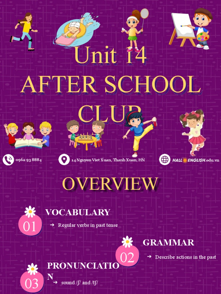 KID A2 PART 2-Unit 14 - After School Club - LESSON 3 | PDF