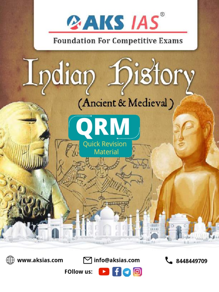 Ancient & Medieval Indian HISTORY - QRM - Compressed | PDF | Vedas ...