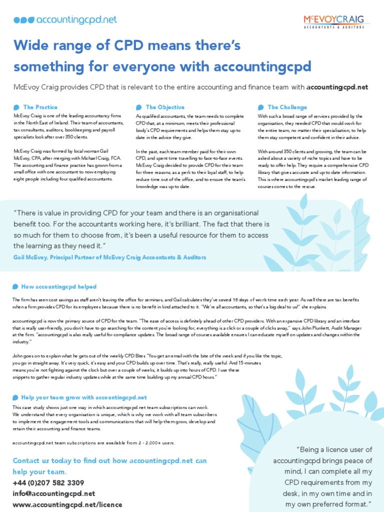 Wide Range of CPD Means There's Something For Everyone With ...