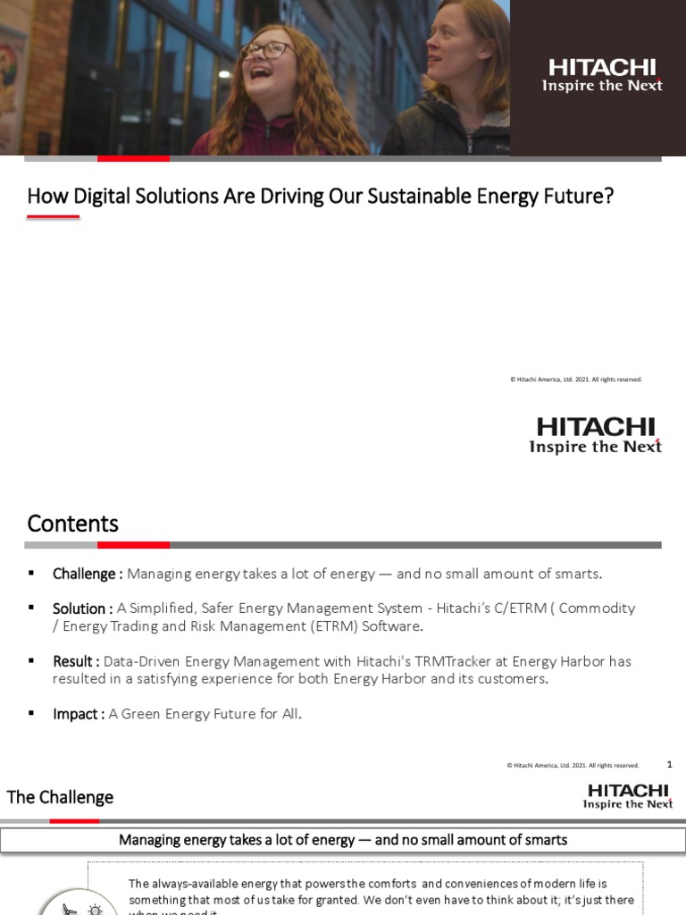 How Digital Solutions Are Driving Our Sustainable Energy Future | PDF ...