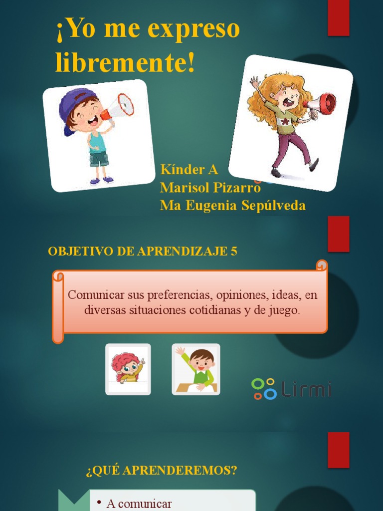 Yo Me Expreso Libremente | PDF