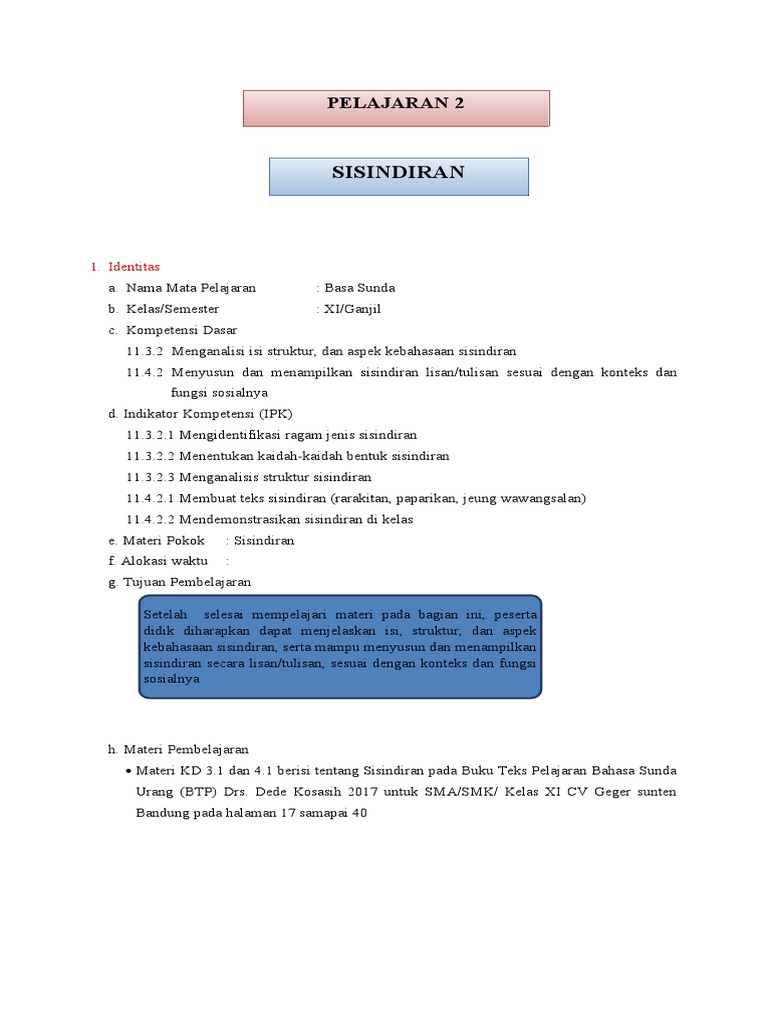 SISINDIRAN | PDF