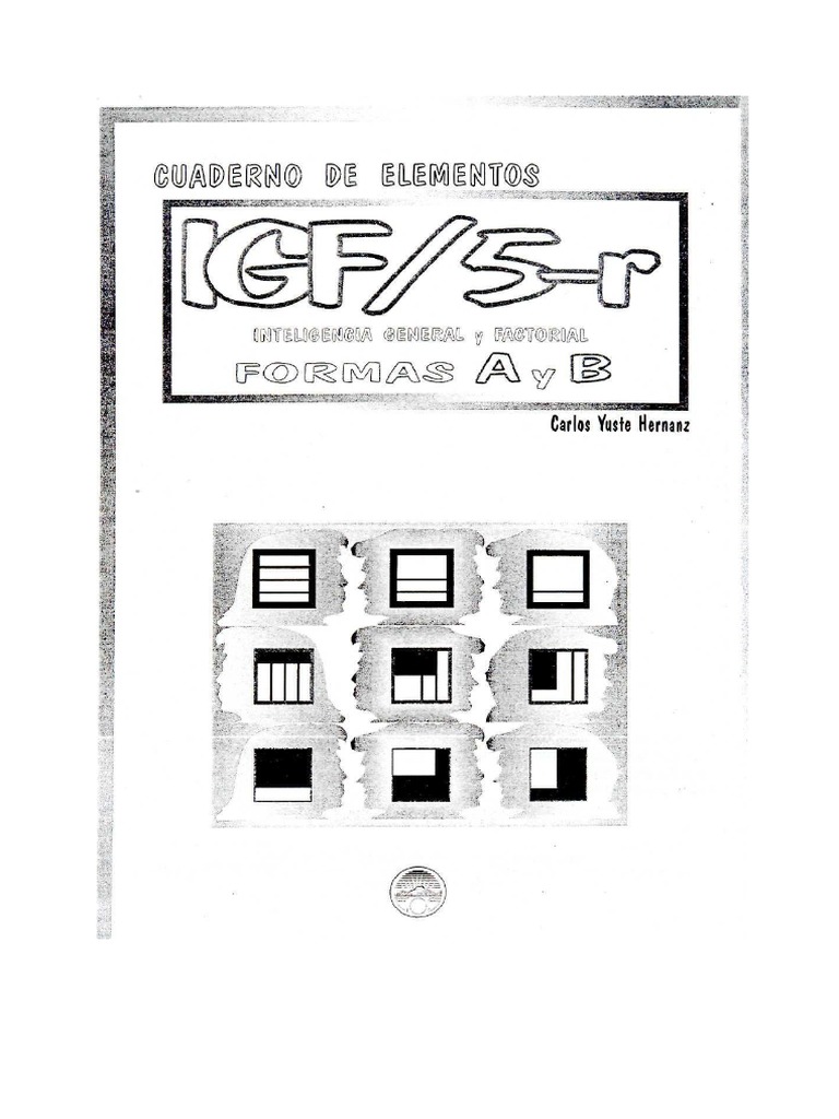 Igf 5R Forma A Con Respuestas | PDF
