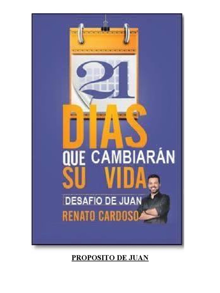 Libro - 21 Dias Que Cambiaran Su Vida | PDF | Jesús | Juan el apóstol