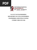 Height of Collimation Method in Surveying | PDF | Teaching Mathematics ...