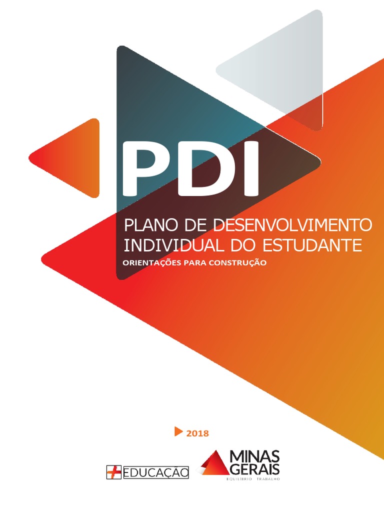 Plano de Desenvolvimento Individual Do Estudante: Orientações para ...
