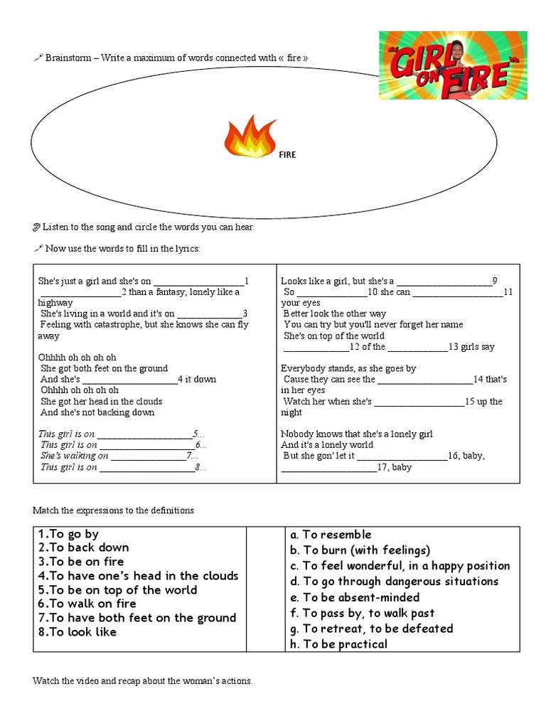 This Girl Is On Fire | PDF | Language Arts & Discipline
