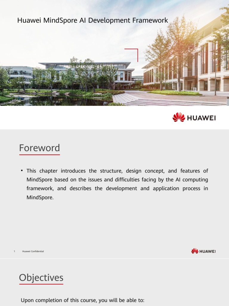 05 Huawei MindSpore AI Development Framework | PDF | Parallel Computing | Program Optimization