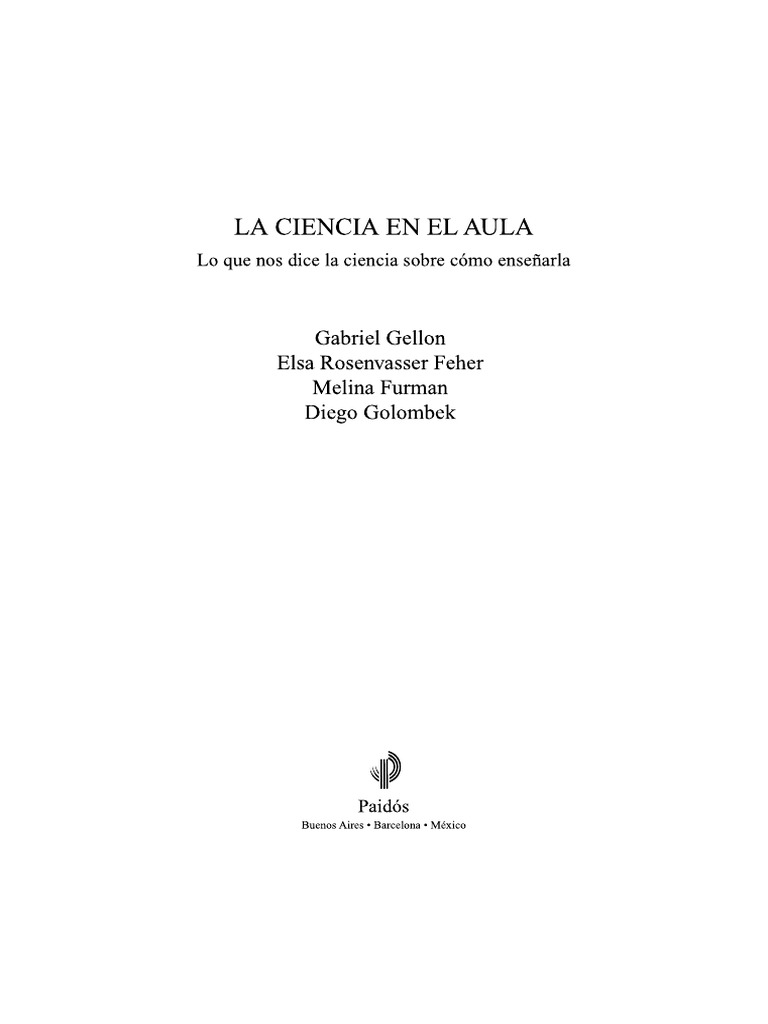Experimentos Gellon | PDF