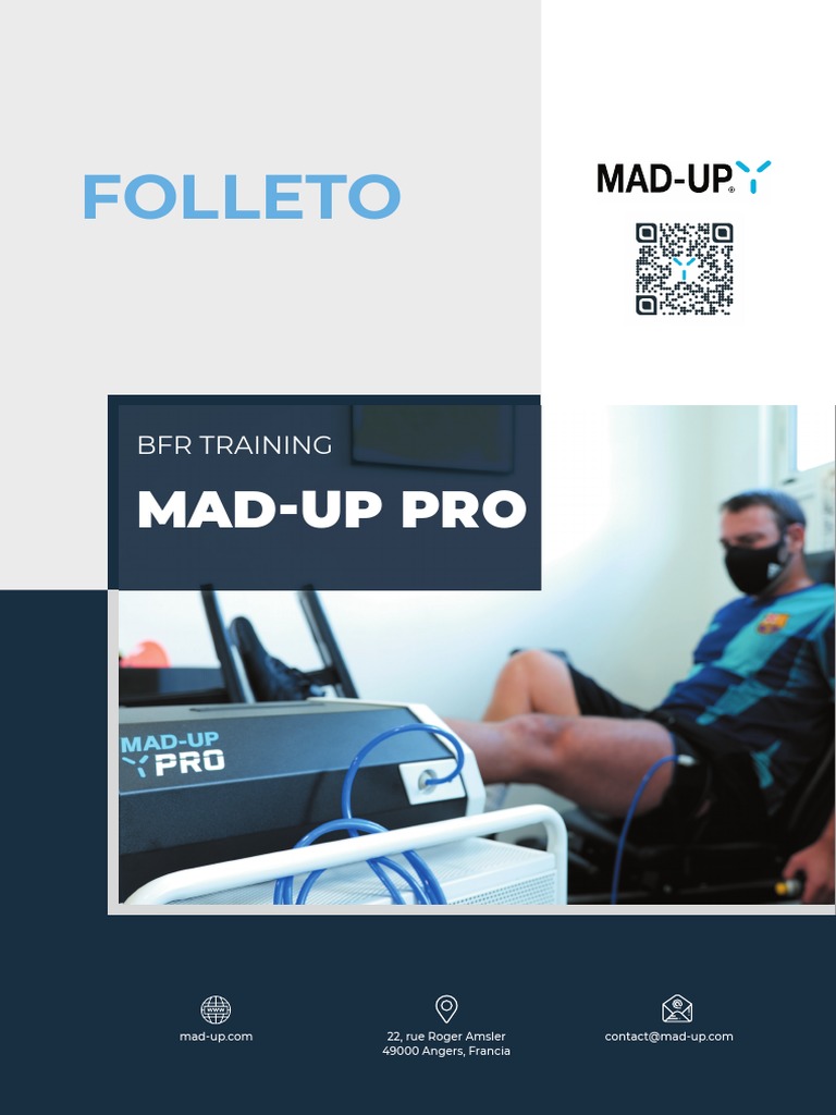 MAD-UP - Brochure mad-up espagnol-2 | PDF | Hipertrofia muscular | Músculo esquelético