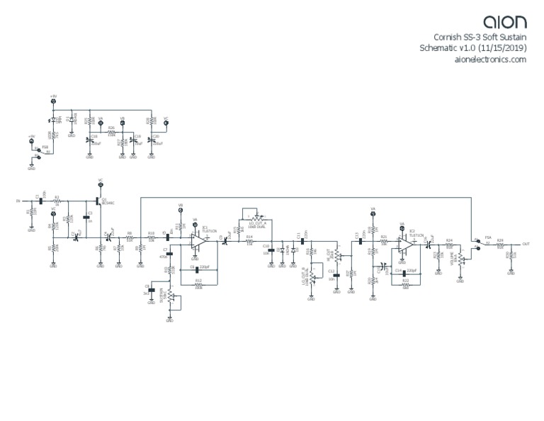 Cornish SS3 - Schematic | PDF