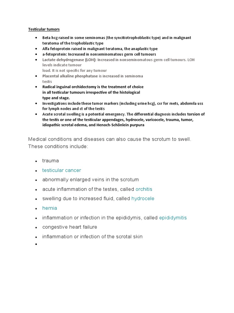 Lactate Dehydrogenase (LOH) : Increased in Nonsemino | PDF