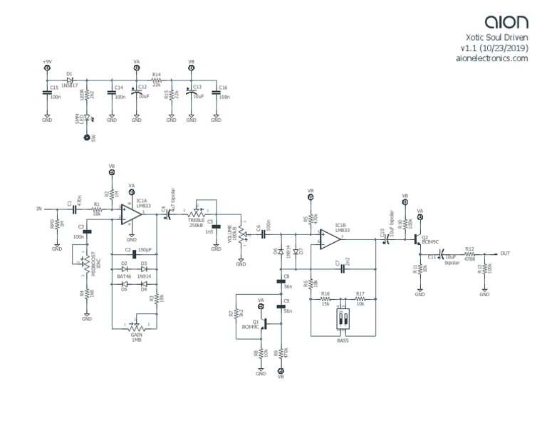 Xotic Soul Driven - Schematic | PDF | Chess | Chess Theory