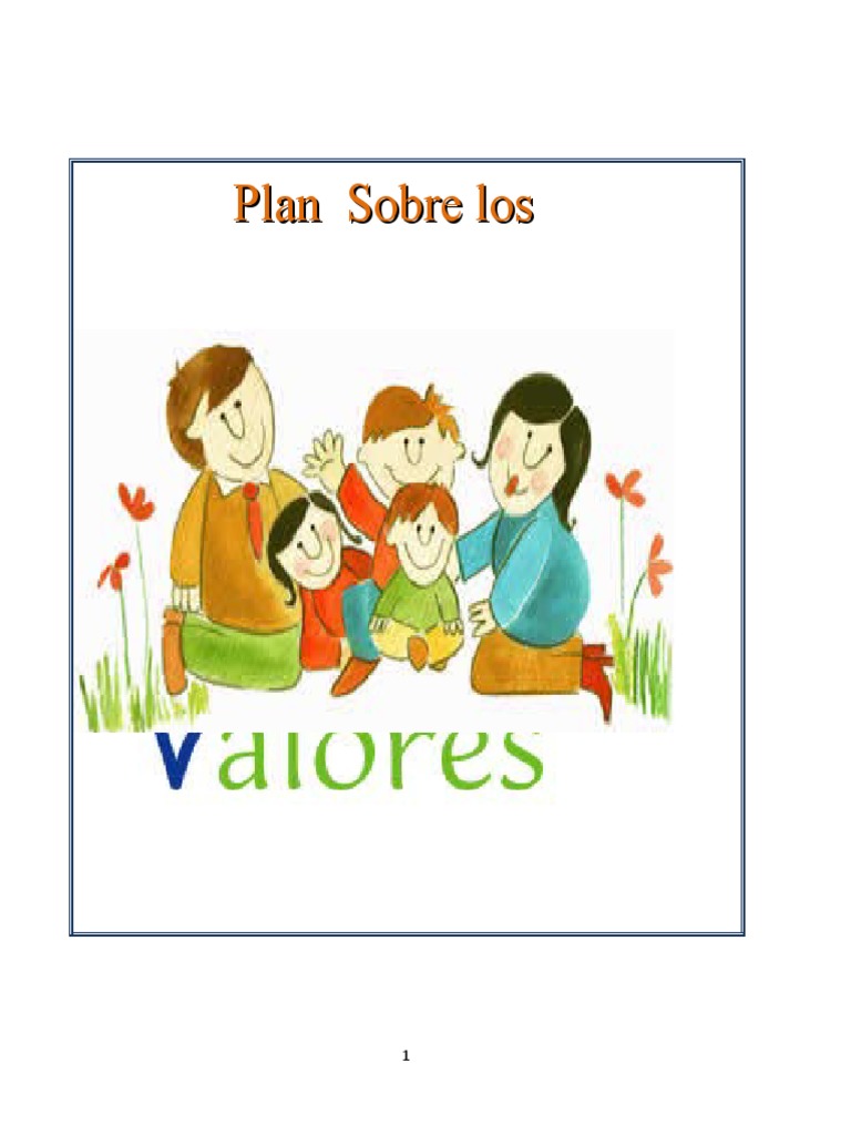 Proyecto de Valores-1 | PDF | Amor | Tolerancia