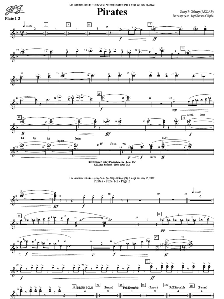 Pirates - Wind Parts - Landscape | PDF