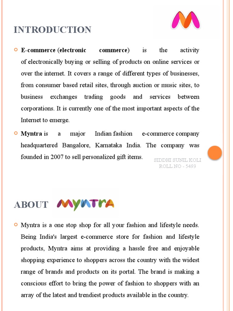 An Analysis of Myntra's Business Model and Strategies as India's ...