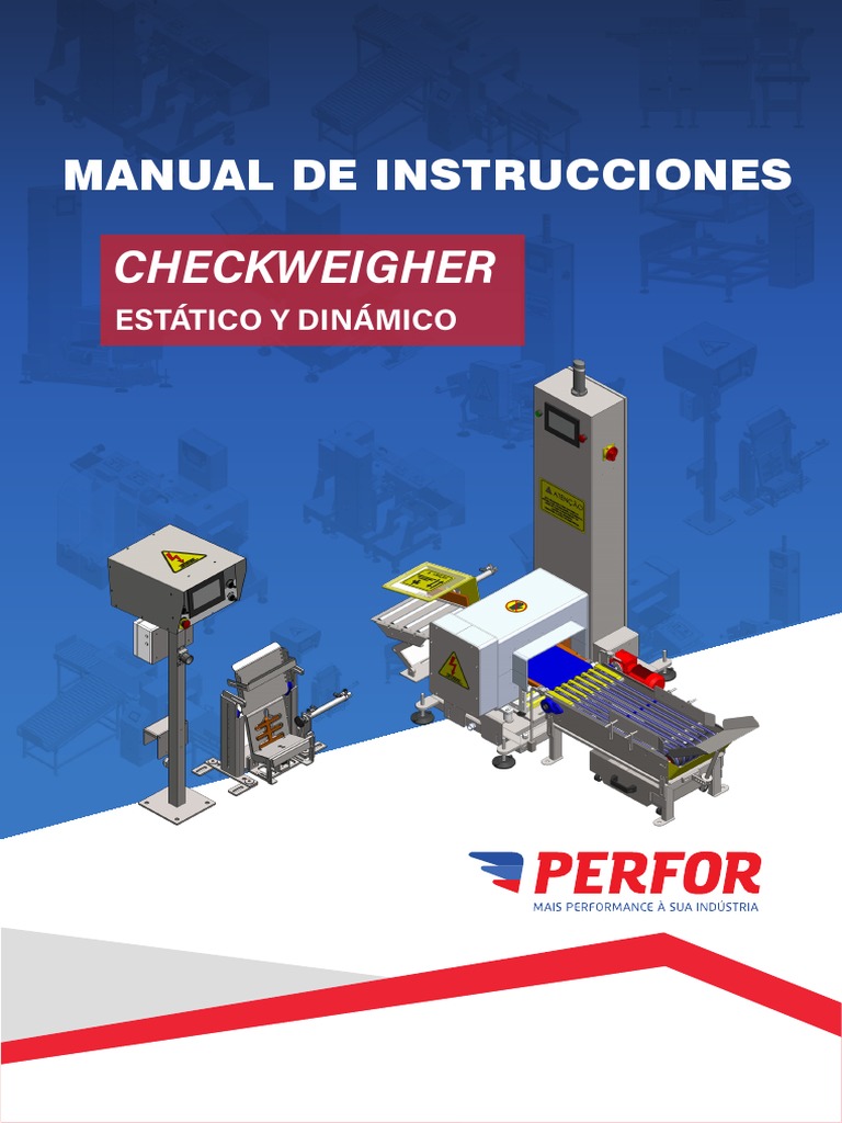 Manual de instrucciones checkweigher | PDF | Business