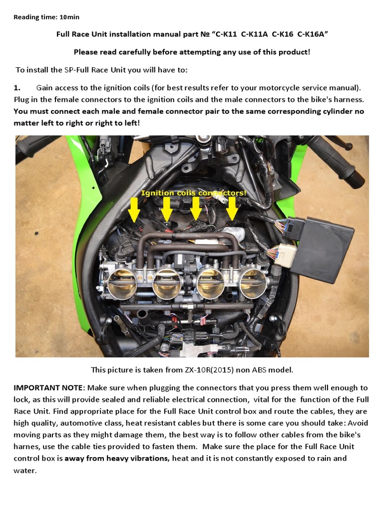 C K11 Manual 2020 | PDF | Electrical Connector | Ignition System