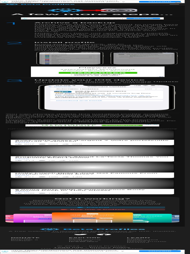 IOS 16 Beta Profile - Beta Profiles | PDF | Ios | I Tunes