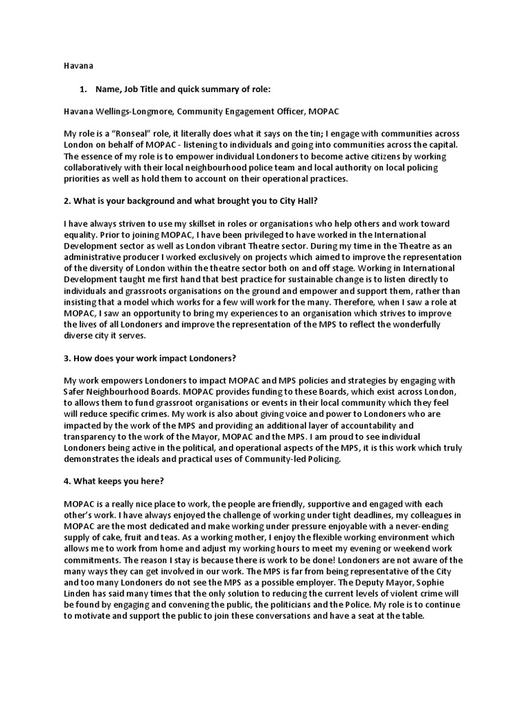 Havana Case Study | PDF | Economies