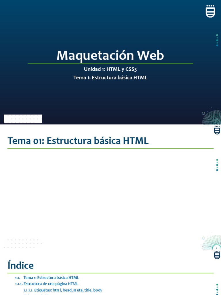 2022 00 U01 T01 Maquetación Web (4930) | PDF | HTML | Hipervínculo