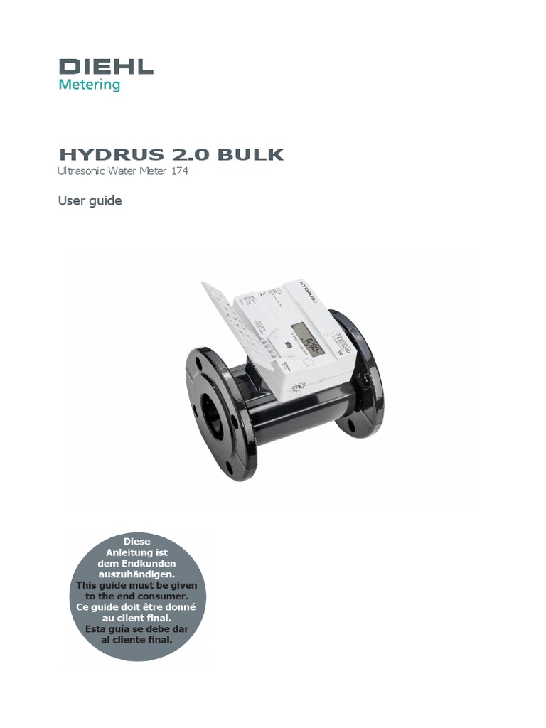 HYDRUS 2.0 Ultrasonic Water Meter Guide | PDF | Computer Network ...
