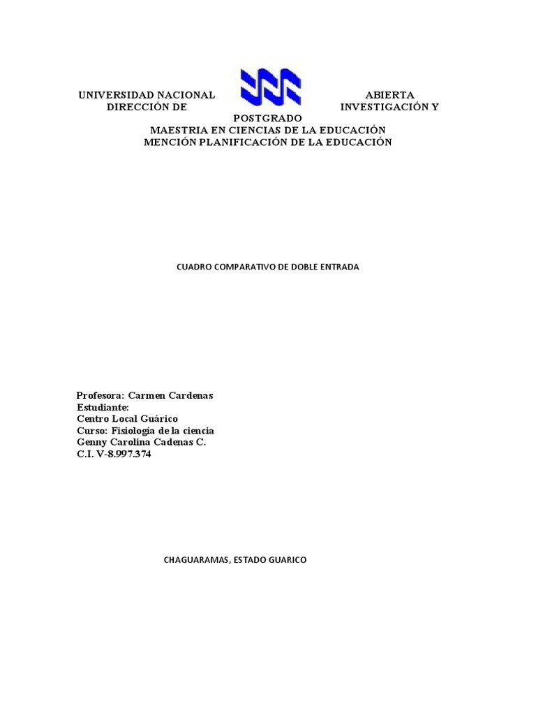 Cuadro Comparativo Oft Word | PDF | Cuba