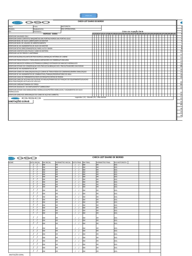 Cópia de Gso - Gestão Adm de Frota Gso Inicio 02 08 2021 | PDF | Freio ...