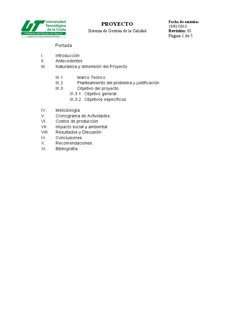 Proyecto Integradora II Agrobiotecnología | PDF | Bibliografía | Gestión de la calidad