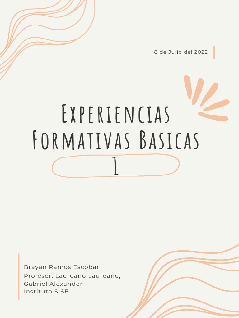 Exp. Form. Basicas 1 | PDF