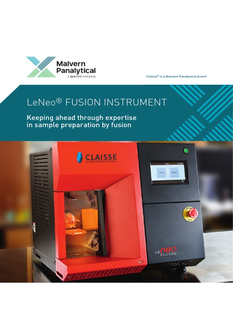 Leneo Fusion Instrument: Keeping Ahead Through Expertise in Sample Preparation by Fusion | PDF ...
