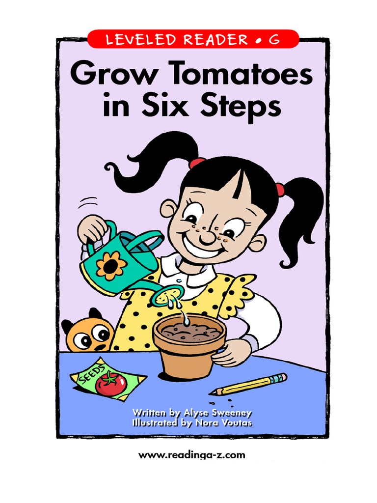 Grow Tomatoes in Six Steps | PDF | Seedling | Tomato