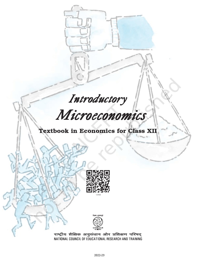 Textbook in Economics For Class XII | PDF | Supply And Demand | Demand ...