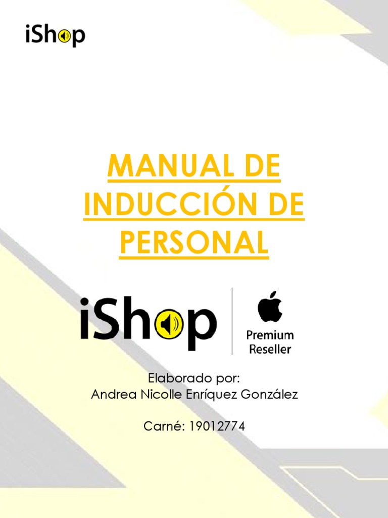 Manual de Induccion de Personal y Plan de Capacitacion | PDF ...