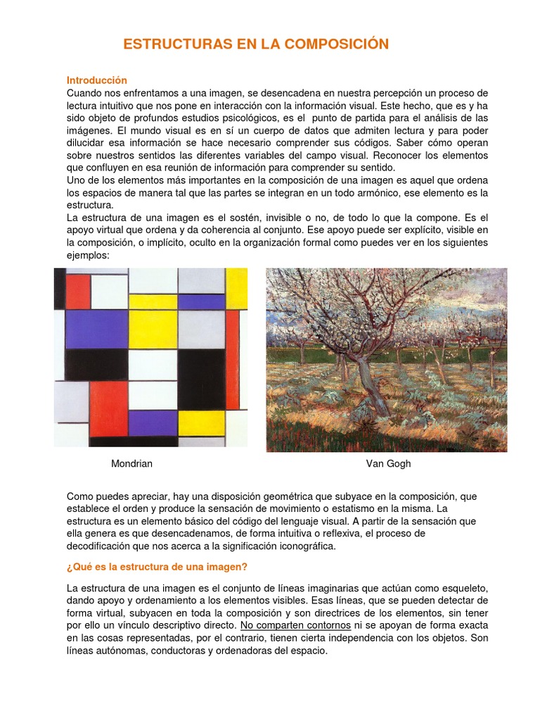ESTRUCTURAS en La COMPOSICIÓN | PDF | Ritmo | Simetría