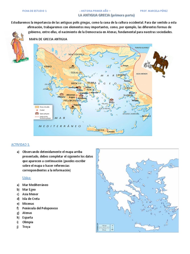 La ANTIGUA GRECIA Primera Parte. | Descargar gratis PDF | Antigua Grecia | Esparta