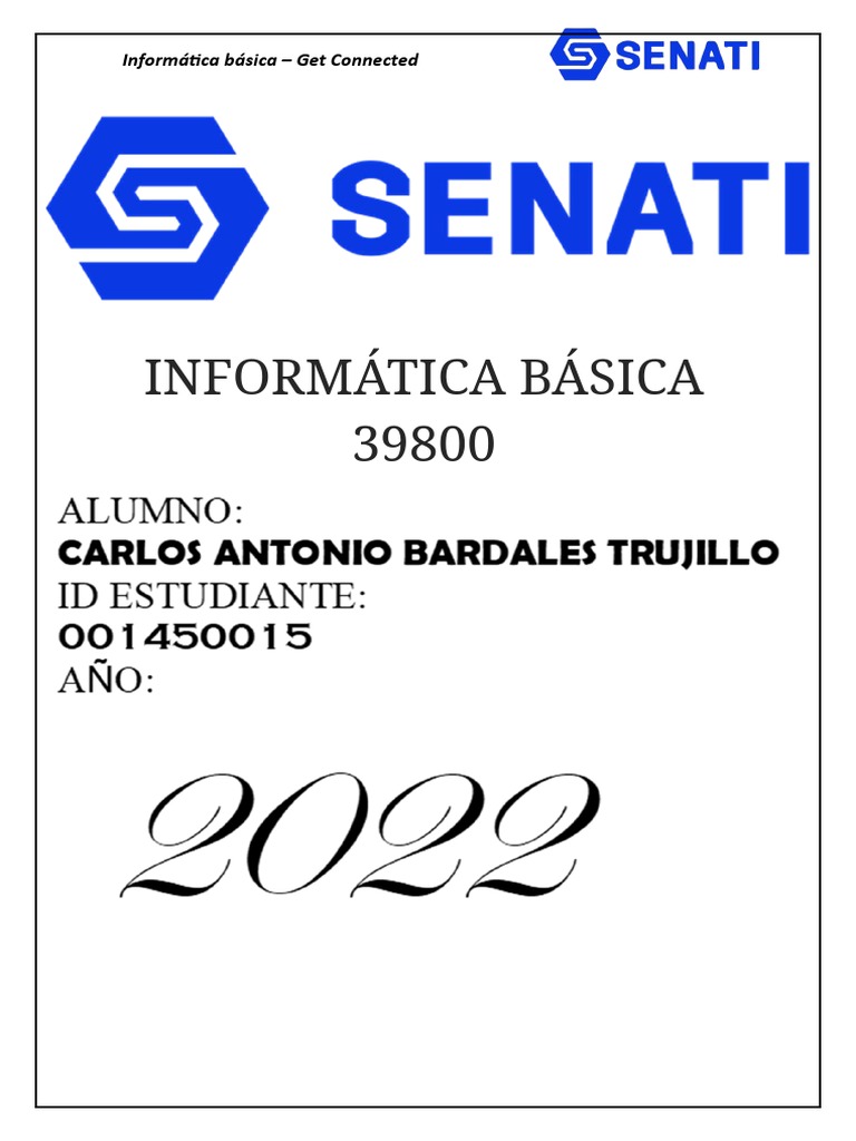 Informatica 01 Pdf Hardware De La Computadora Sistema Operativo